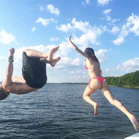 Bella Thorne Ass And Tits In A Pink Thong Bikini Drunkenstepfather Com