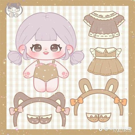 18 Ideas De Muñecas Kawaii Para Imprimir En 2025 Muñecas Kawaii