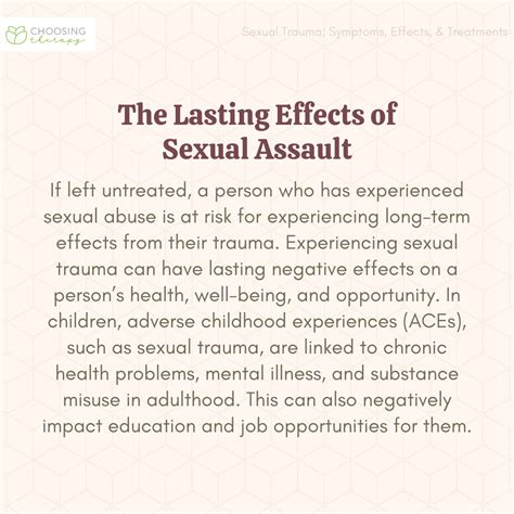 What Is Sexual Trauma