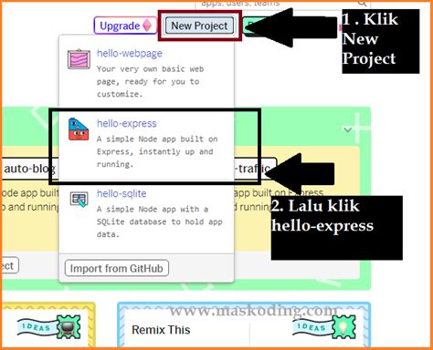 belajar node js membuat website sederhana menggunakan express part1