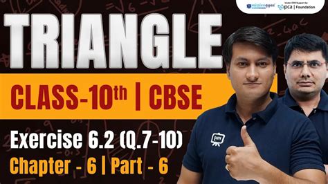Triangle Class 10 Cbse Full Chapter Class 10 Maths Chapter 6 Class 10th Mathematics