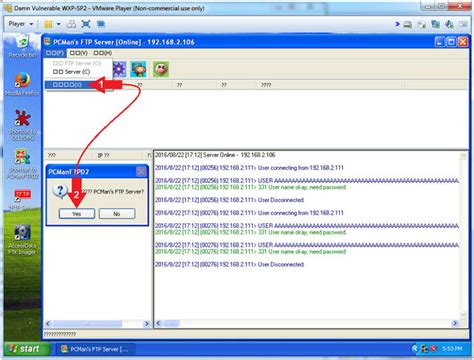 Buffer Overflow Lesson 1 Pcmans Ftp Server 207 Buffer Overflow