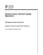 API Human Factors Tool Global Indusrty And Building Codes Information All Newest ASTM IEEE