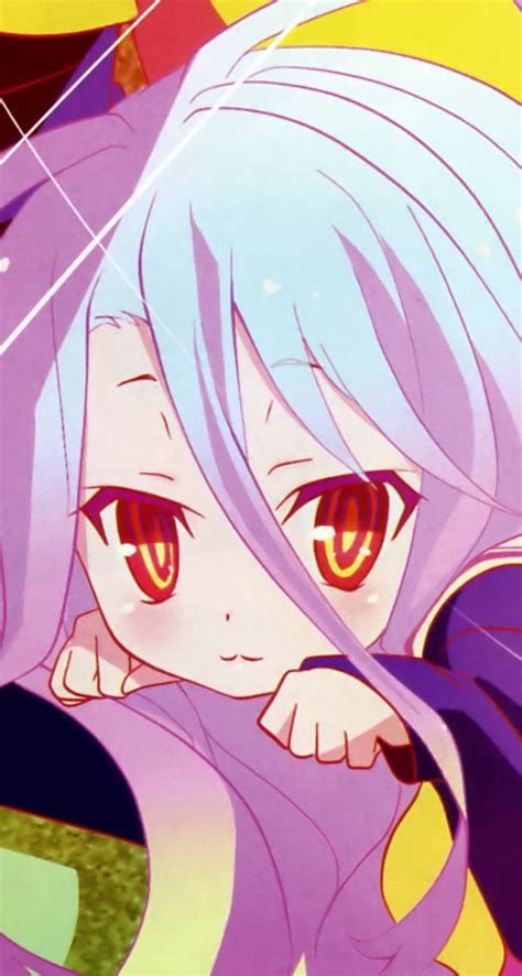 ノーゲーム・ノーライフ Iphone壁紙・画像 1 白 【iphone5壁紙 744×1392 Ios7用 他】 アニメ壁紙ネット