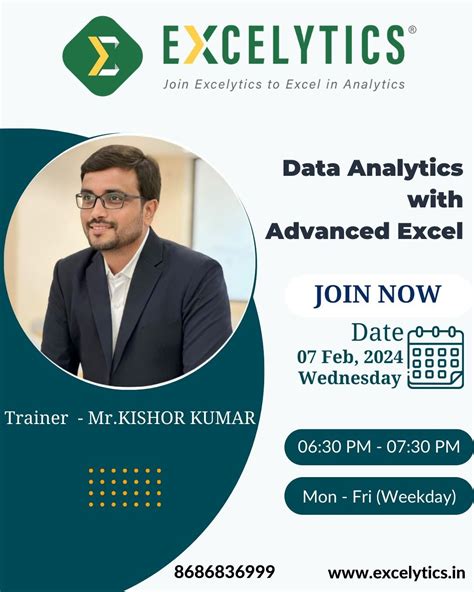 excelytics the analytics hub on linkedin adv excel demo session on 07
