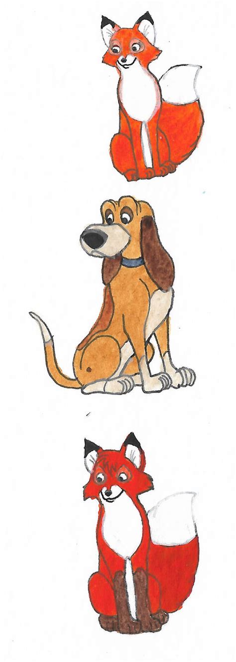 Tod Copper And Vixey By Brazilianferalcat On Deviantart