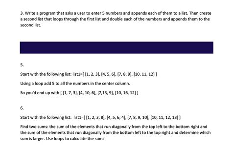 Solved 3 Write A Program That Asks A User To Enter 5