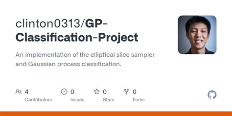 Github Clinton0313gp Classification Project An Implementation Of The Elliptical Slice