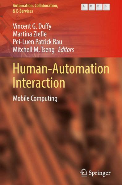 Human Automation Interaction Fachbuch Bücherde