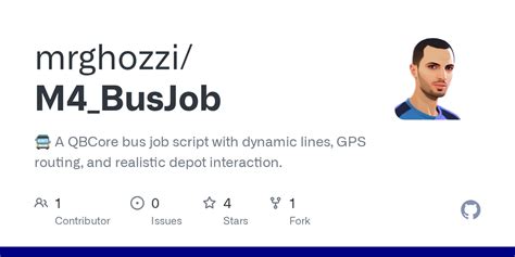 Github Mrghozzi M4 Busjob 🚍 A Qbcore Bus Job Script With Dynamic Lines Gps Routing And
