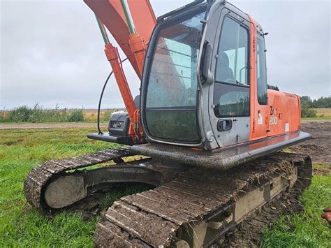 2005 Hitachi Zx200lc Excavator Cw 1997 Cf Thumb Attachment And 36