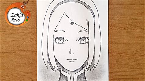 How To Draw Sakura Haruno Step By Step How To Draw Anime Step By Step