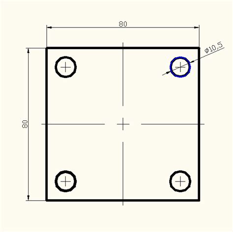 Фланец 80х80х6 без отверстия №К1803 - Перила в Москве, перил секции ...