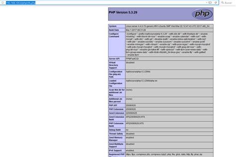 como compilar php 5 3 en ubuntu 16 04 lts