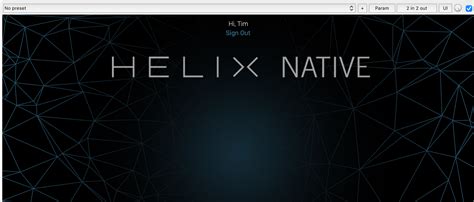 Helix Native In The Latest Reaper Helix Line 6 Community