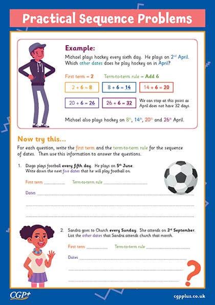 Practical Sequence Problems Year 5 Cgp Plus