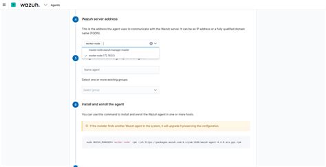 Deploy Agent Server Address Wrong Pasted Value · Issue 4950 · Wazuh
