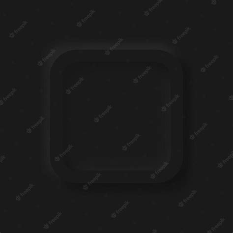 Premium Vector Black Neumorphism Soft Ui Design For Web Design