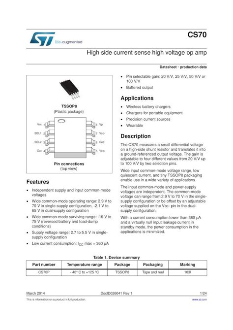 PDF Cs 70 Datta Sheet DOKUMEN TIPS