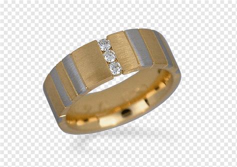결혼 반지 보석 보석 금 줄무늬 애정 원석 반지 Png Pngwing