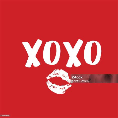 여 자가 브러쉬 레터링 서명 그런 지 붓글씨 포옹 및 키스 문구 인터넷 속어 약어가 여 자가 기호 벡터 일러스트 공휴일에 대한 스톡 벡터 아트 및 기타 이미지 Istock