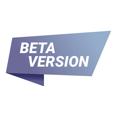 New Beta Version Icon Cartoon Vector Computer Upgrade 16810429 Vector Art At Vecteezy