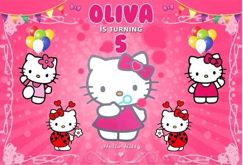 Hello Kitty 2nd Birthday Backgrounds Hello Kitty 2nd Birthday Backgrounds