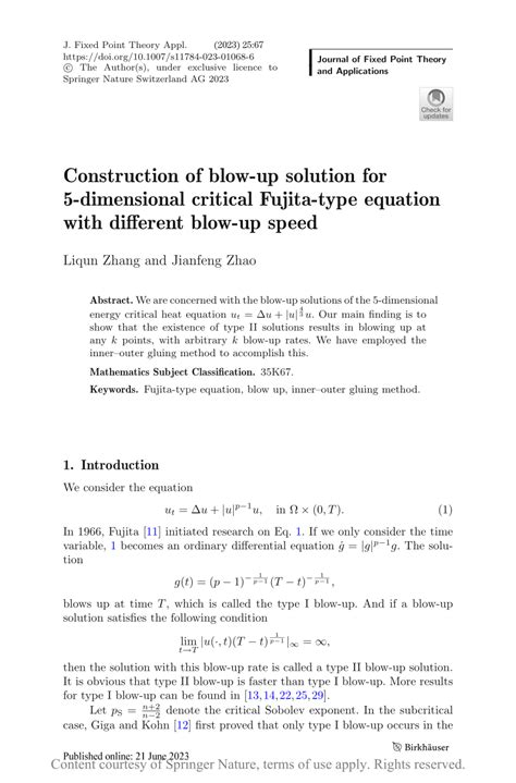 Construction Of Blow Up Solution For 5 Dimensional Critical Fujita Type Equation With Different