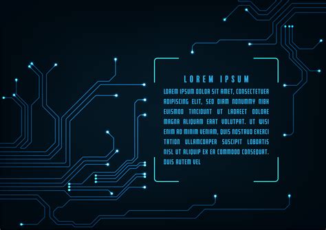 Futuristic Technology Circuit Board Background 684378 Vector Art At Vecteezy