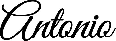 Antonio Stencil Free Printable And Customizable