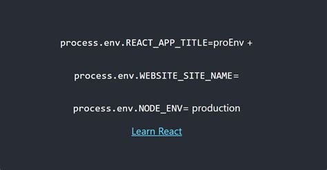 Nodejs I Am Having Trouble Of Reading Environment Variable From