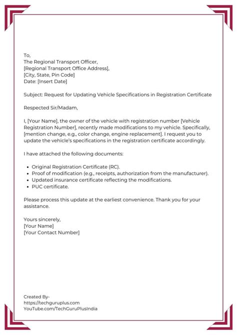 Application For Correction In Marksheet Certificate [5 Format]