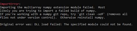 Tensorflow Dlc 20 Importerror Dll Load Failed The Specified Module