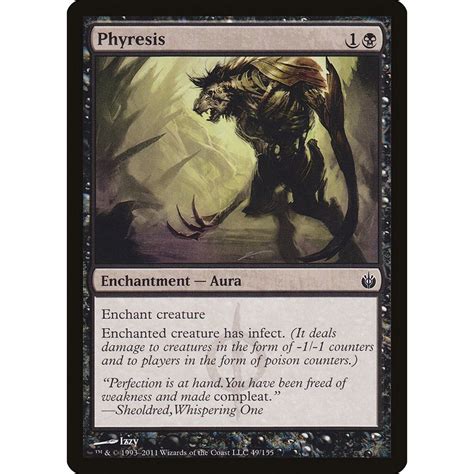 Mtg Magic The Gathering Phyresis Mbs Shopee Philippines