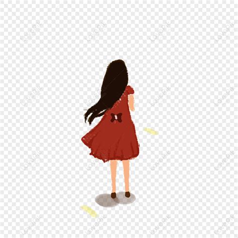 뒷모습 Png 일러스트 무료 다운로드 Lovepik