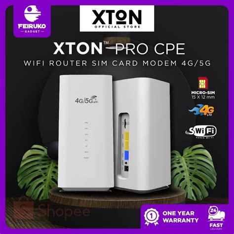 Xt Wifi Router Sim Card Modem 4g 5g Pro Cpe Original Lte Cat12 2 4g 5g Ac1200 Shopee Philippines