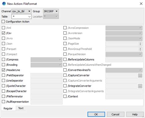 Replicating Csv File To Database Table Hvr 5 Documentation