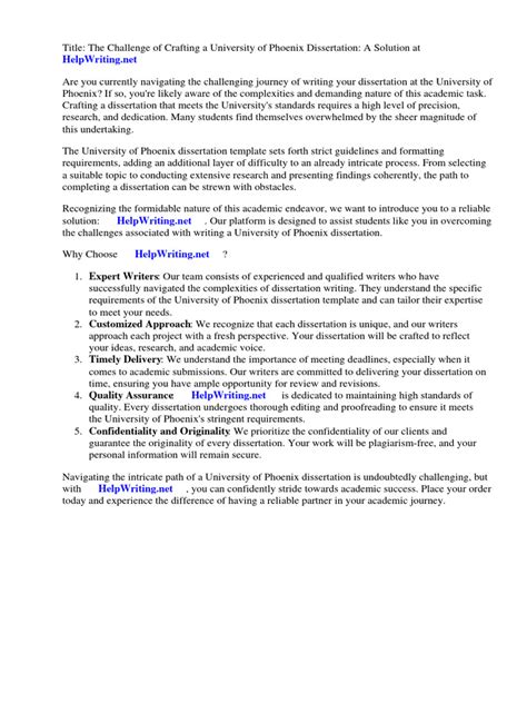 University Of Phoenix Dissertation Template Pdf Thesis Apa Style