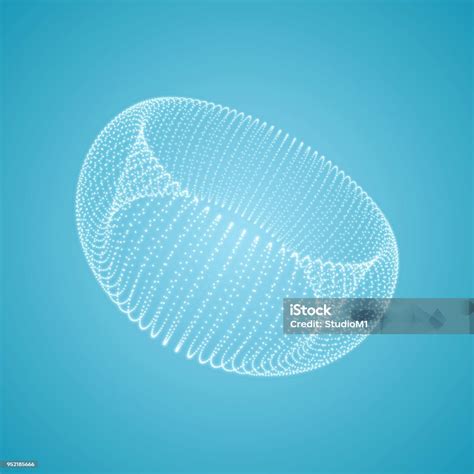 원환체 포인트의 구성입니다 연결 구조입니다 3d 그리드 디자인입니다 기술 스타일입니다 분자는 격자 벡터 일러스트입니다 0명에 대한 스톡 벡터 아트 및 기타 이미지 Istock