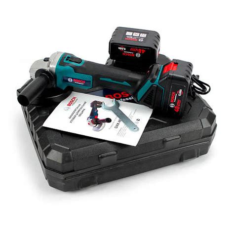 Болгарка Bosch 125 мм 48 Вт кутова акумуляторна шліфмашина, турбінка ...