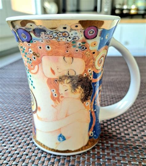 Tasse Dunoon Belle Epoque Gustav Klimt Fine Bone China Neuf Voir