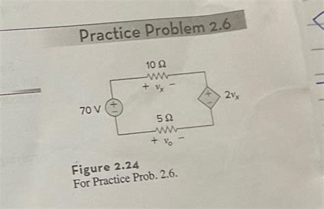 Solved Practice Problem 26 Figure 224 For Practice Prob