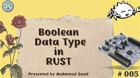 Learn Boolean Data Type In Rust In Arabic 005 Youtube