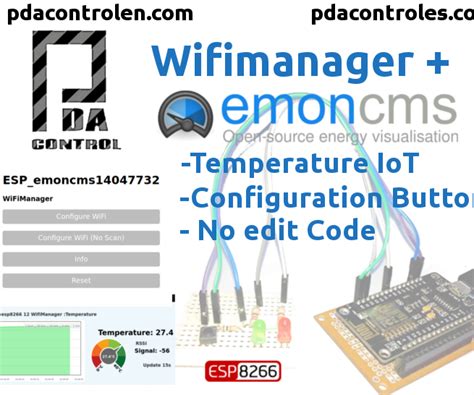 Wifimanager Emoncms Oem With Esp8266 Temperature 1 11 Steps With Pictures Instructables