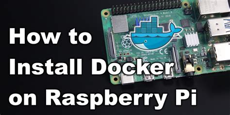 Install Docker On Raspberry Pi 3d Printing Services In Containers 3d