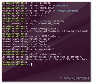 How Do I Delete A Directory In Linux Terminal NixCraft