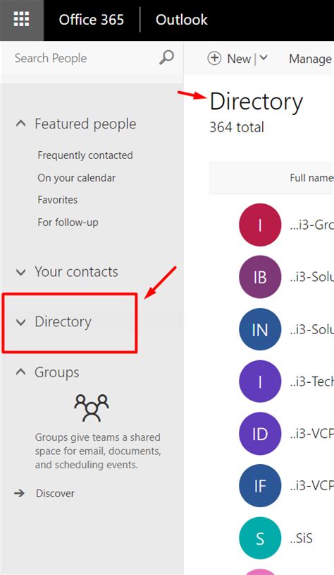 Nodejs How To Get Contacts From Directory Folder Using Ews