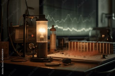 Measuring Seismic Activity With Seismograph Generative AI Stock Illustration Adobe Stock
