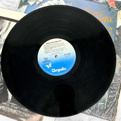 Pat Benatar Seven The Hard Way Vinyl Lp 1985 • Crysalis Records