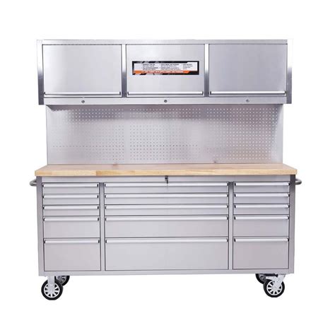 Ondis24 Werkstattwagen Werkstatt Set Fahrbare Werkbank Mit Lochwand Und Werkzeugschränken Max